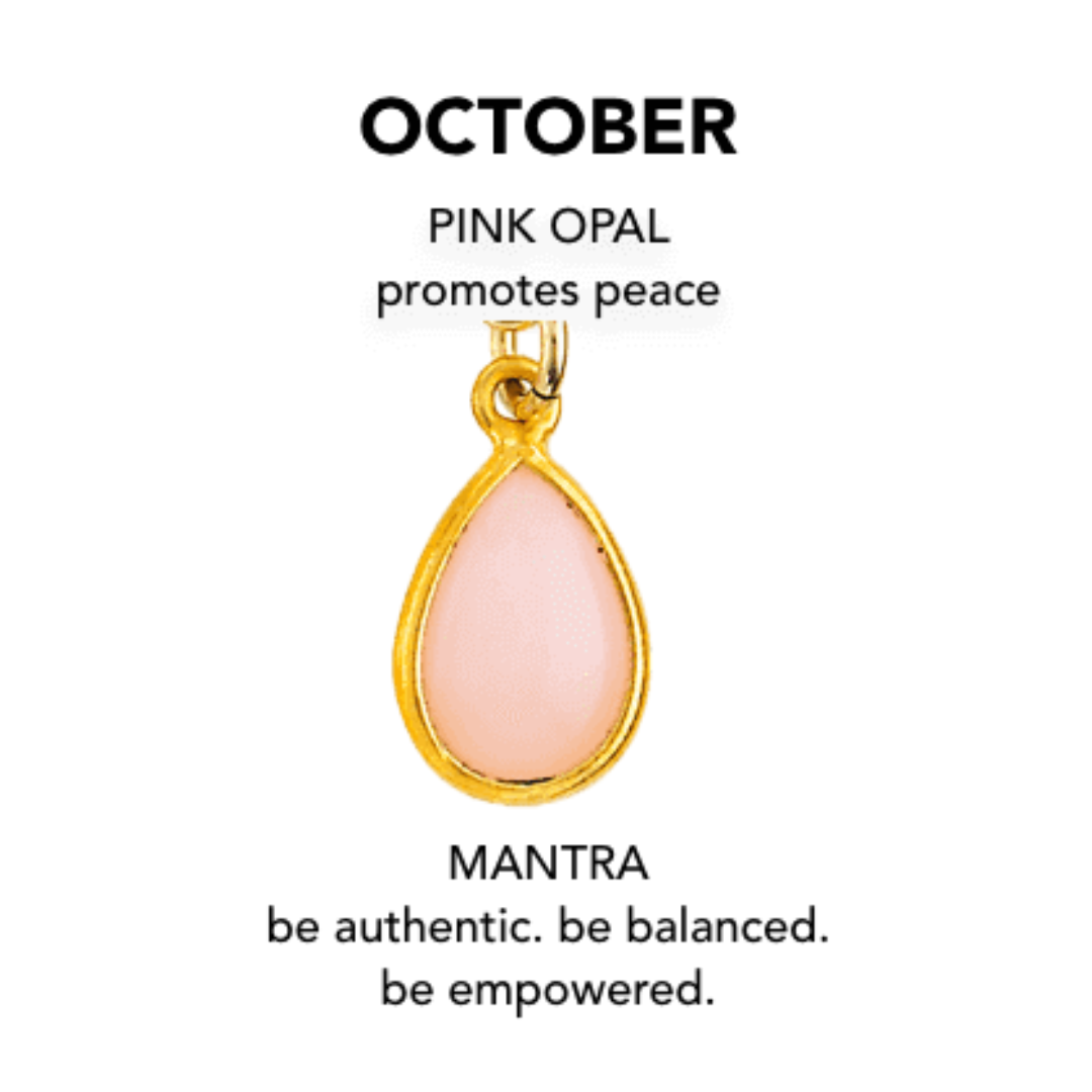 October Birthstone: Pink Opal – Mala and Mantra