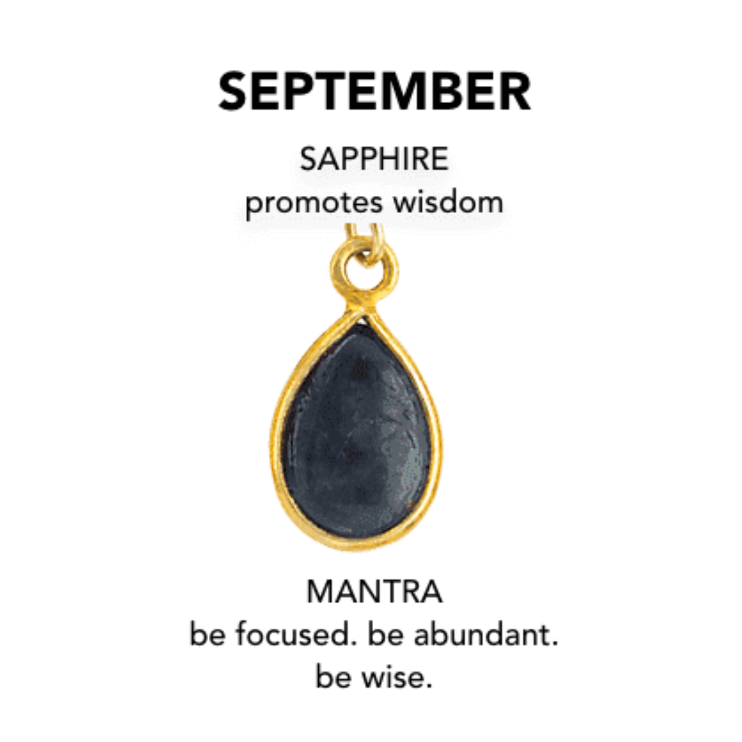 September Birthstone: Sapphire – Mala and Mantra
